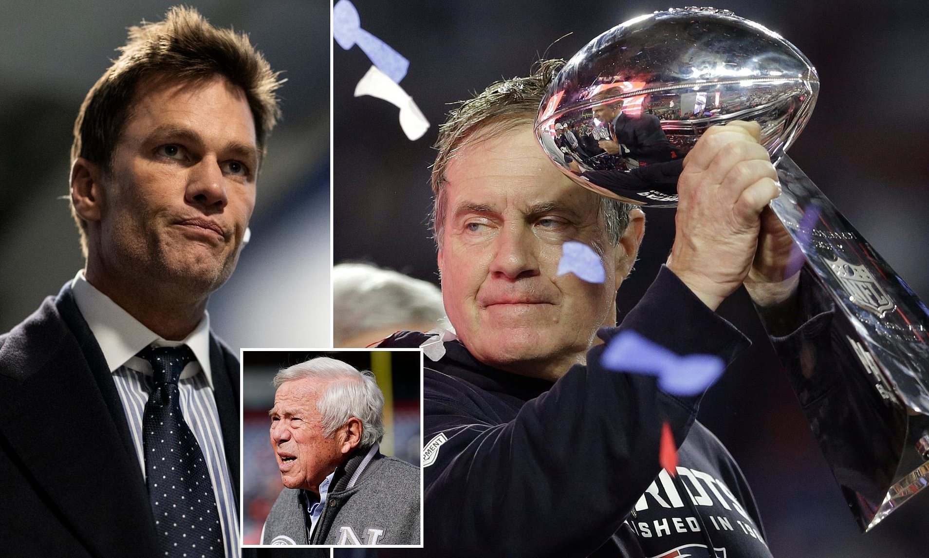 Brady and Kraft offer scathing verdict on Bill Belichick's shock ...
