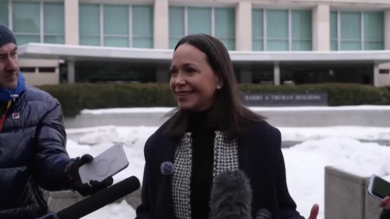 Machado says she told Rubio she wants to go back to Venezuela