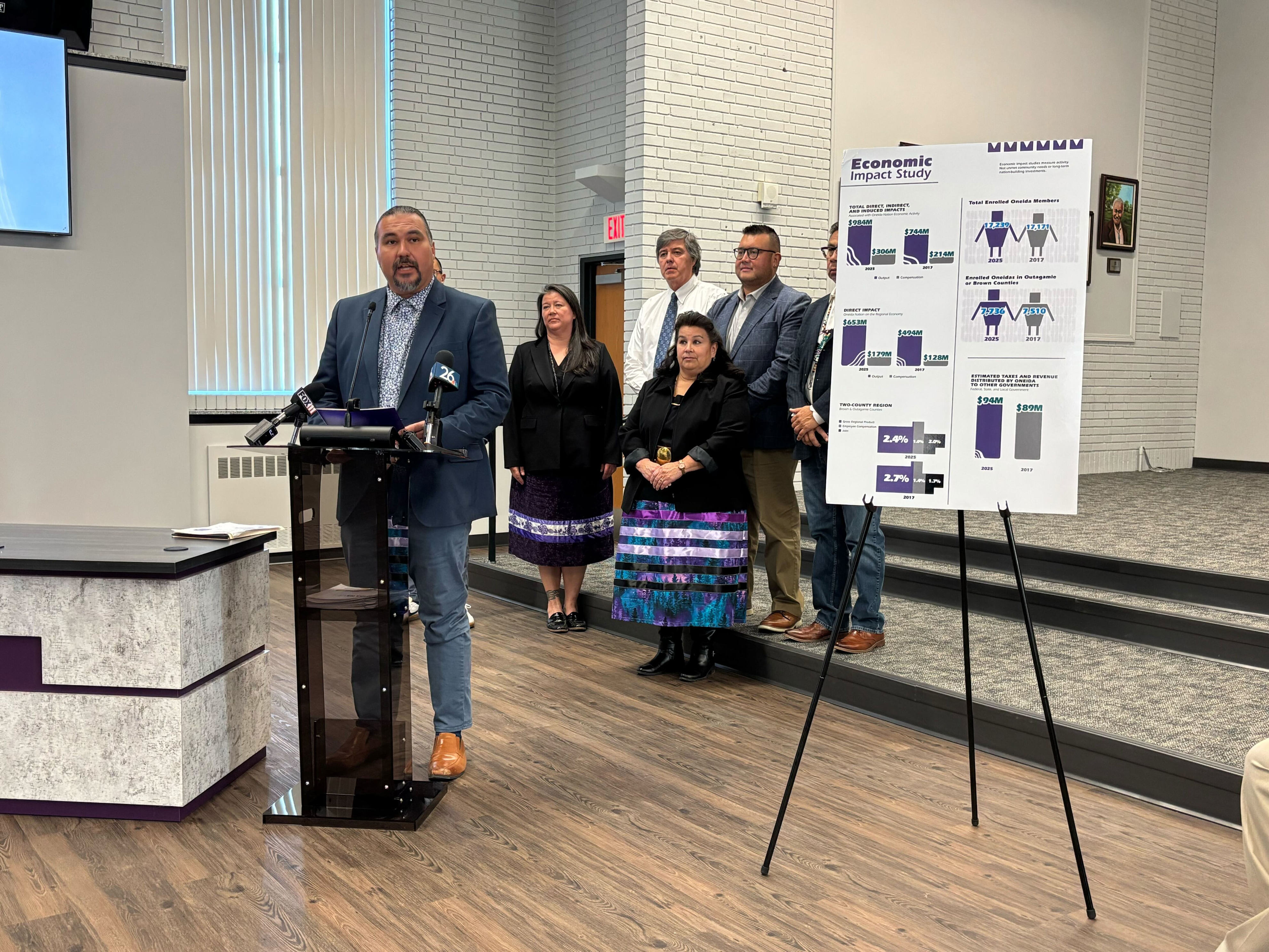 Oneida Nation presents new study showing its economic impact of $1 ...