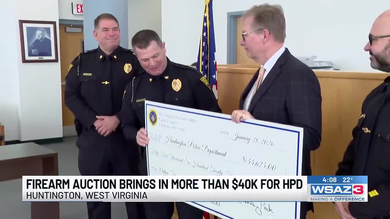 Firearm auction brings in more than $40K for HPD
