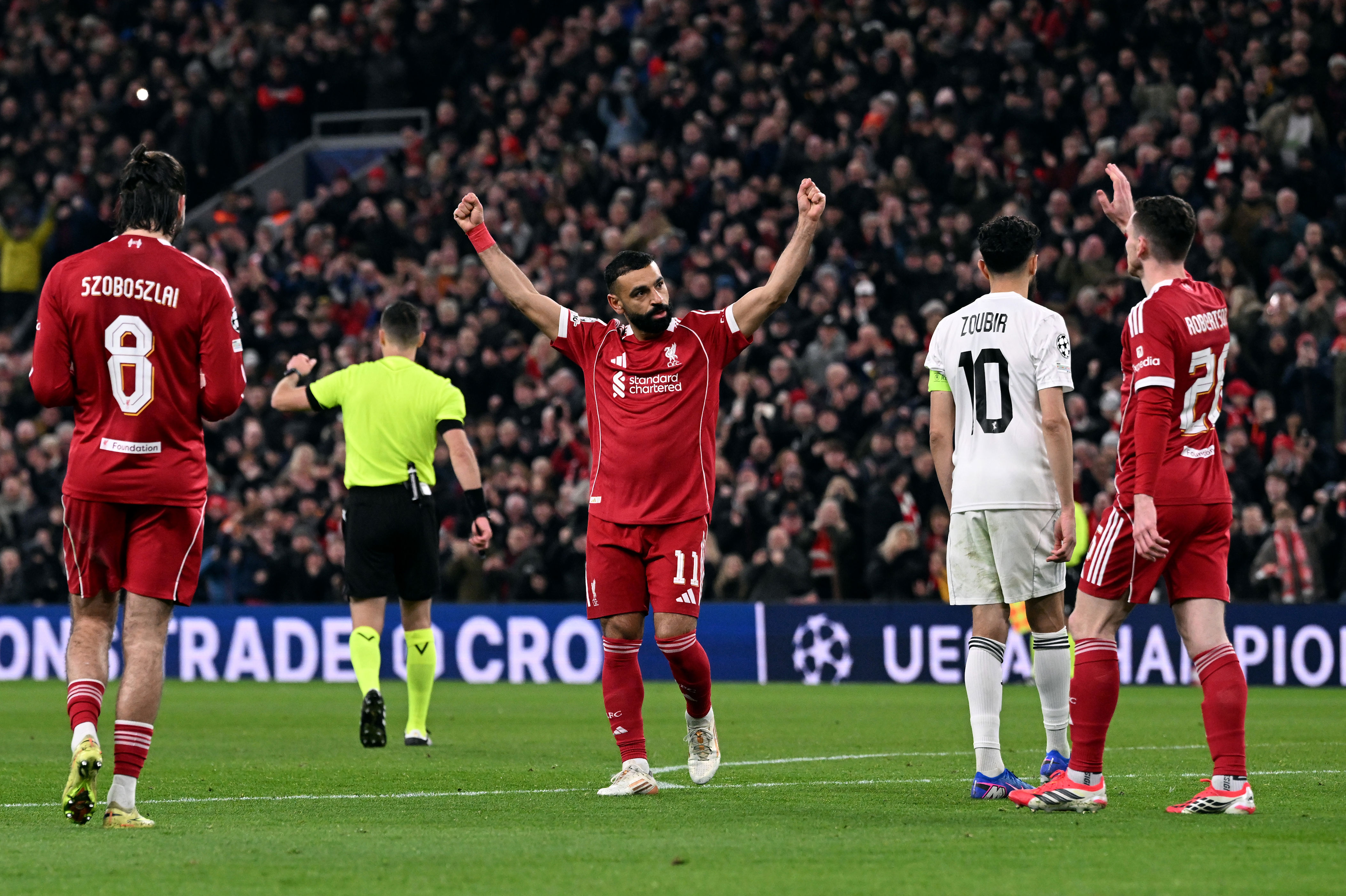 Liverpool 6, Qarabag 0 – match recap: Reds advance in style