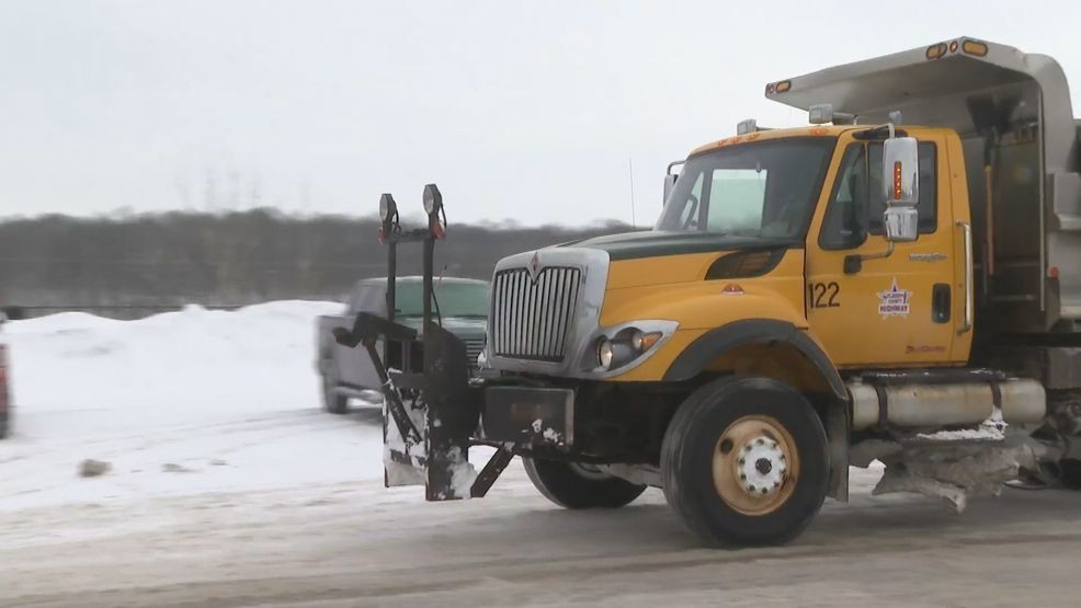 St. Joseph County plow drivers work around the clock to keep roads clear