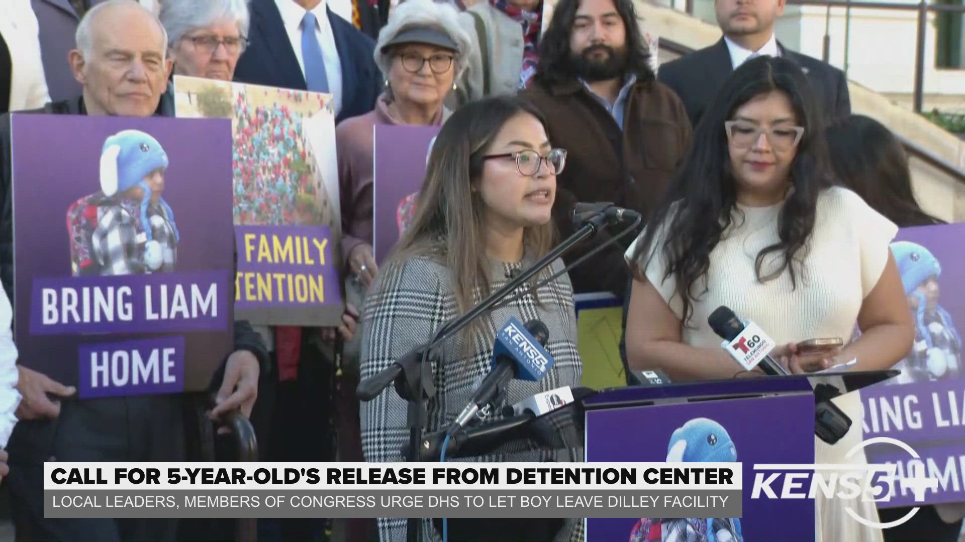 Local leaders urge DHS to release 5-year-old Liam Conejo Ramos from ...