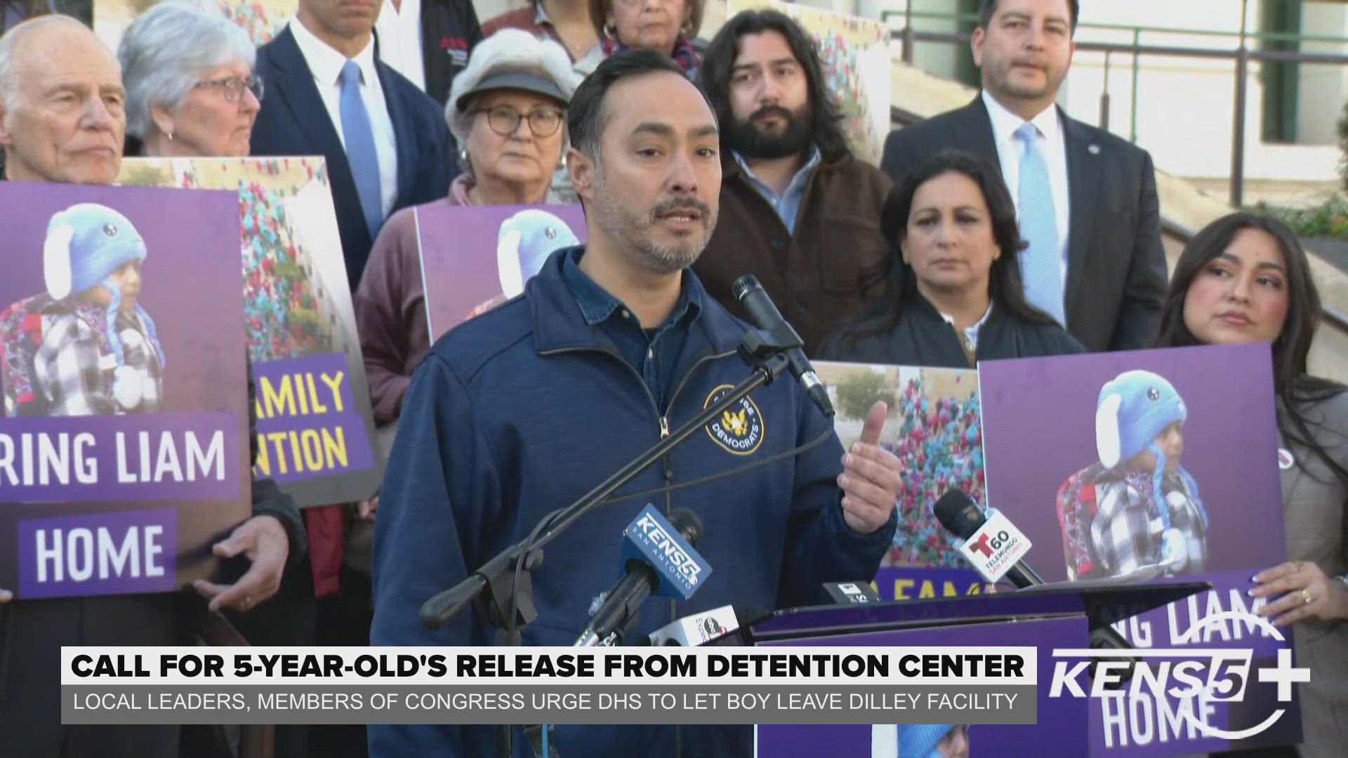 Rep. Joaquin Castro after inspecting Dilley facility: Release 5-year ...