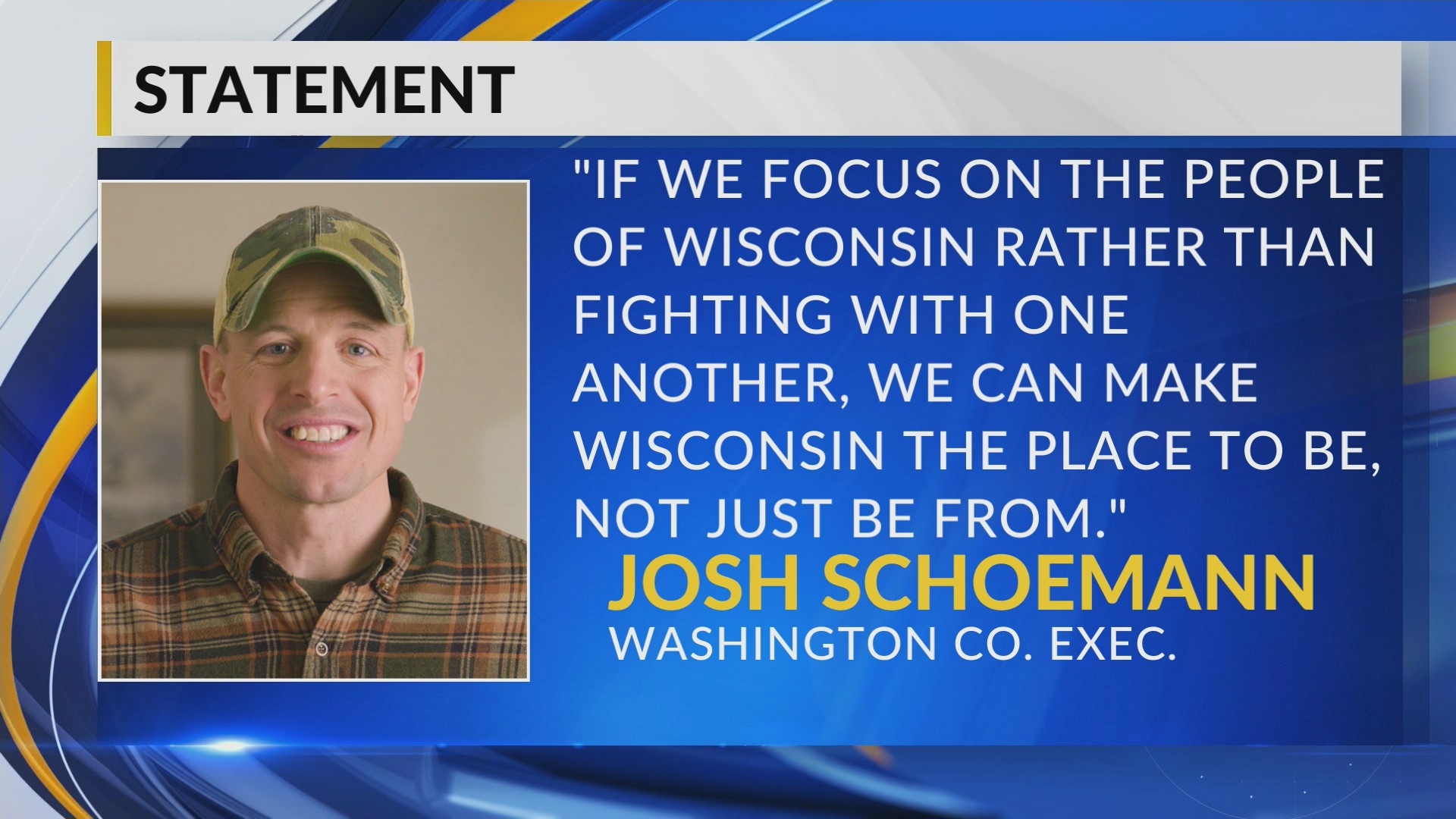 Republican Josh Schoemann ends Wisconsin governor bid following Trump ...