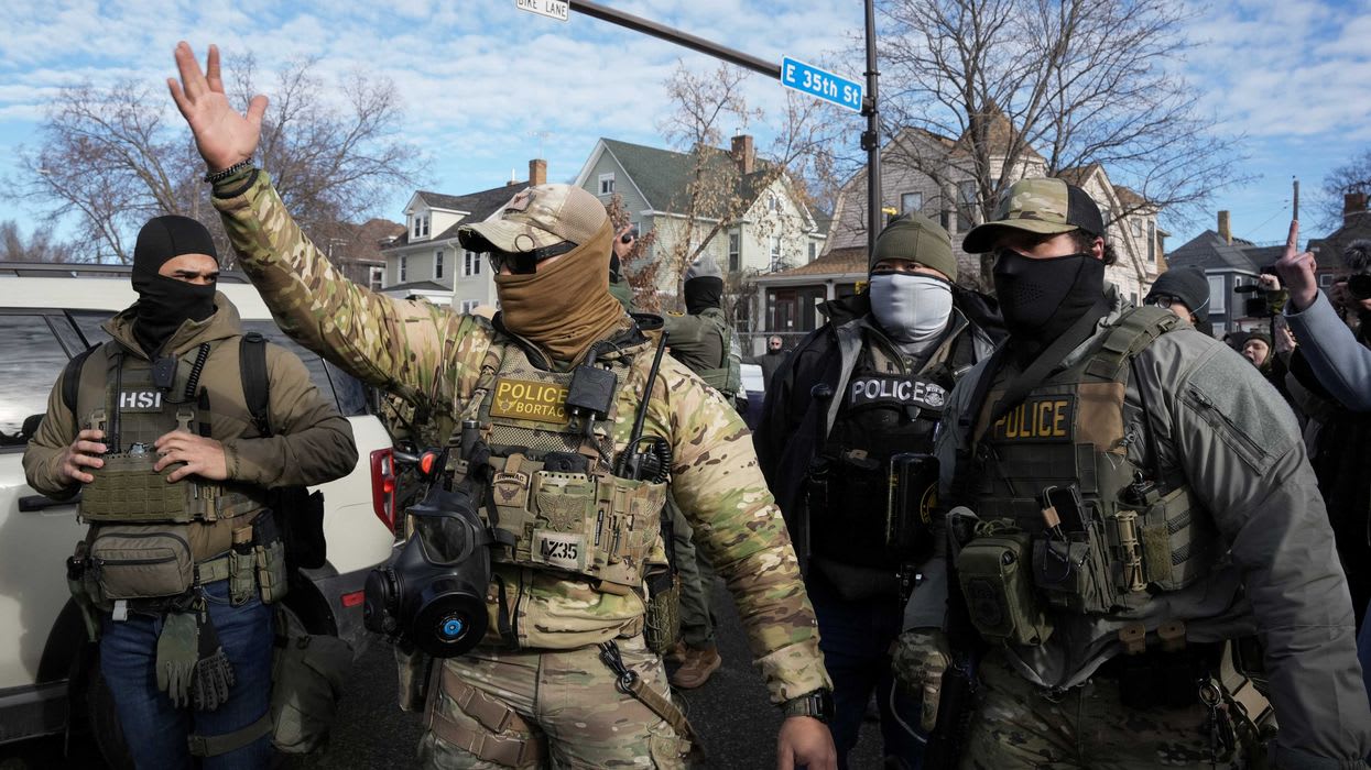 Trump's ICE shocks observers by drawing guns on retired couple