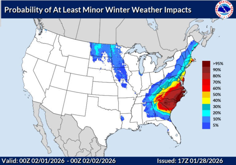 New winter storm's path revealed in 3 maps