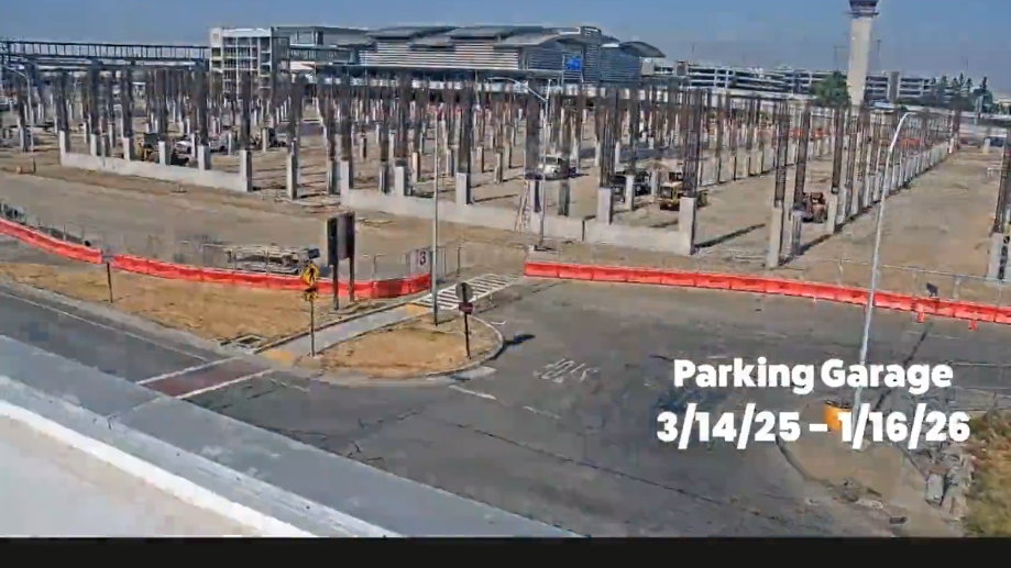 See 2-minute time lapse of SAC airport's parking structure under ...