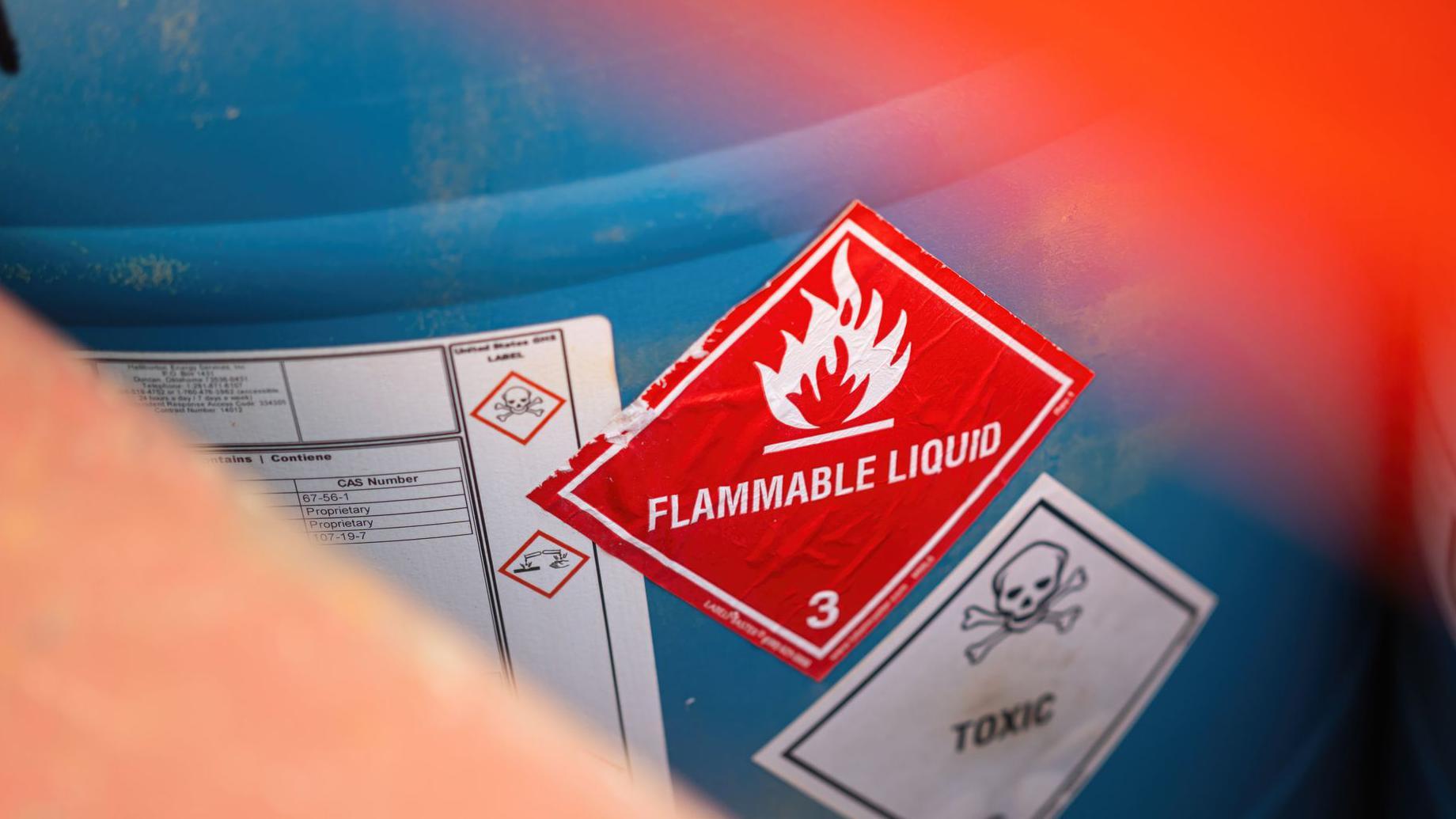 Warning after highly flammable chemicals stolen