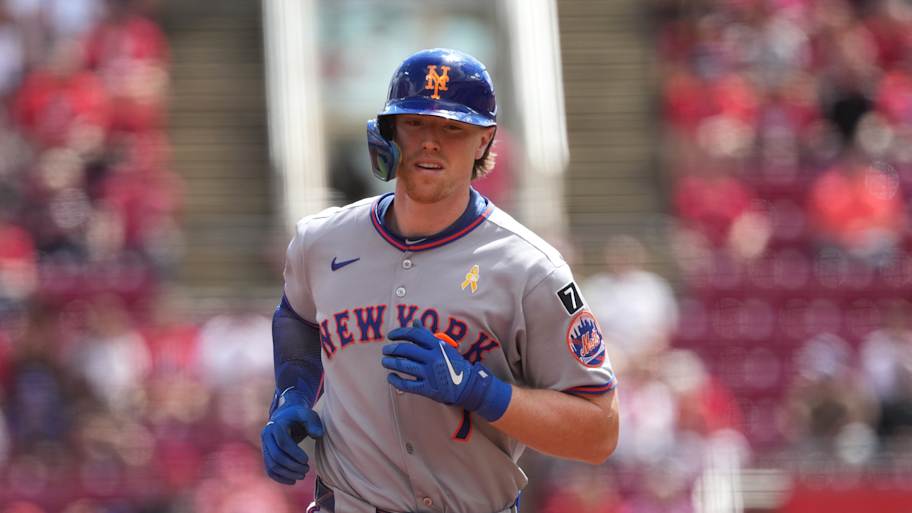 Moving Brett Baty to LF regularly kicks potential NY Mets roster logjam ...