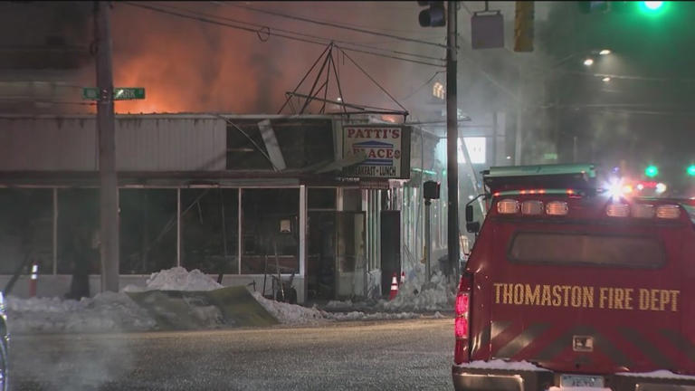 The community will rally: Fire devastates beloved Thomaston businesses