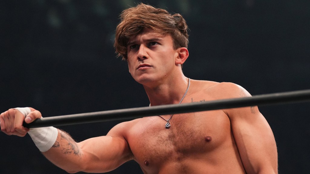 AEW star Hook has the most random run-in with infamous movie star