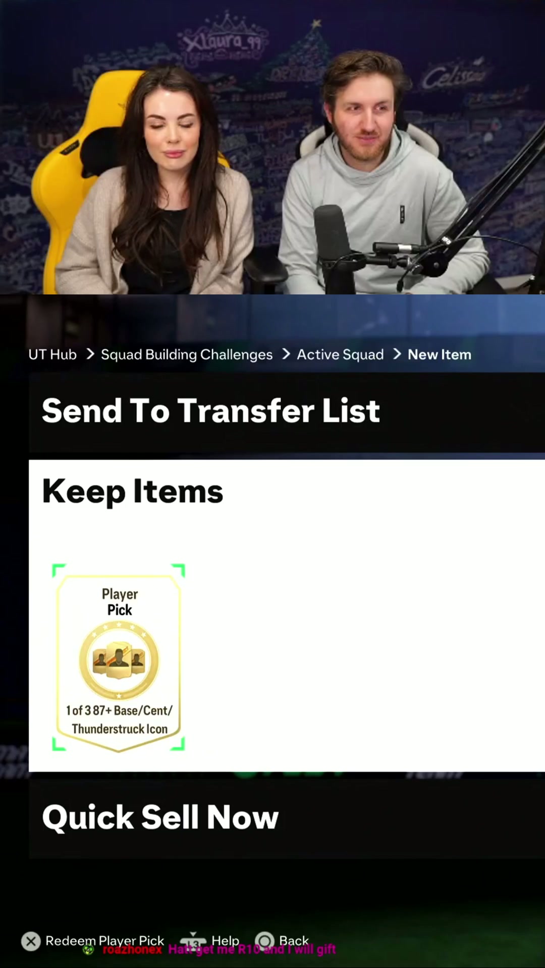 She packed me an insane icon! 🤯🇧🇷