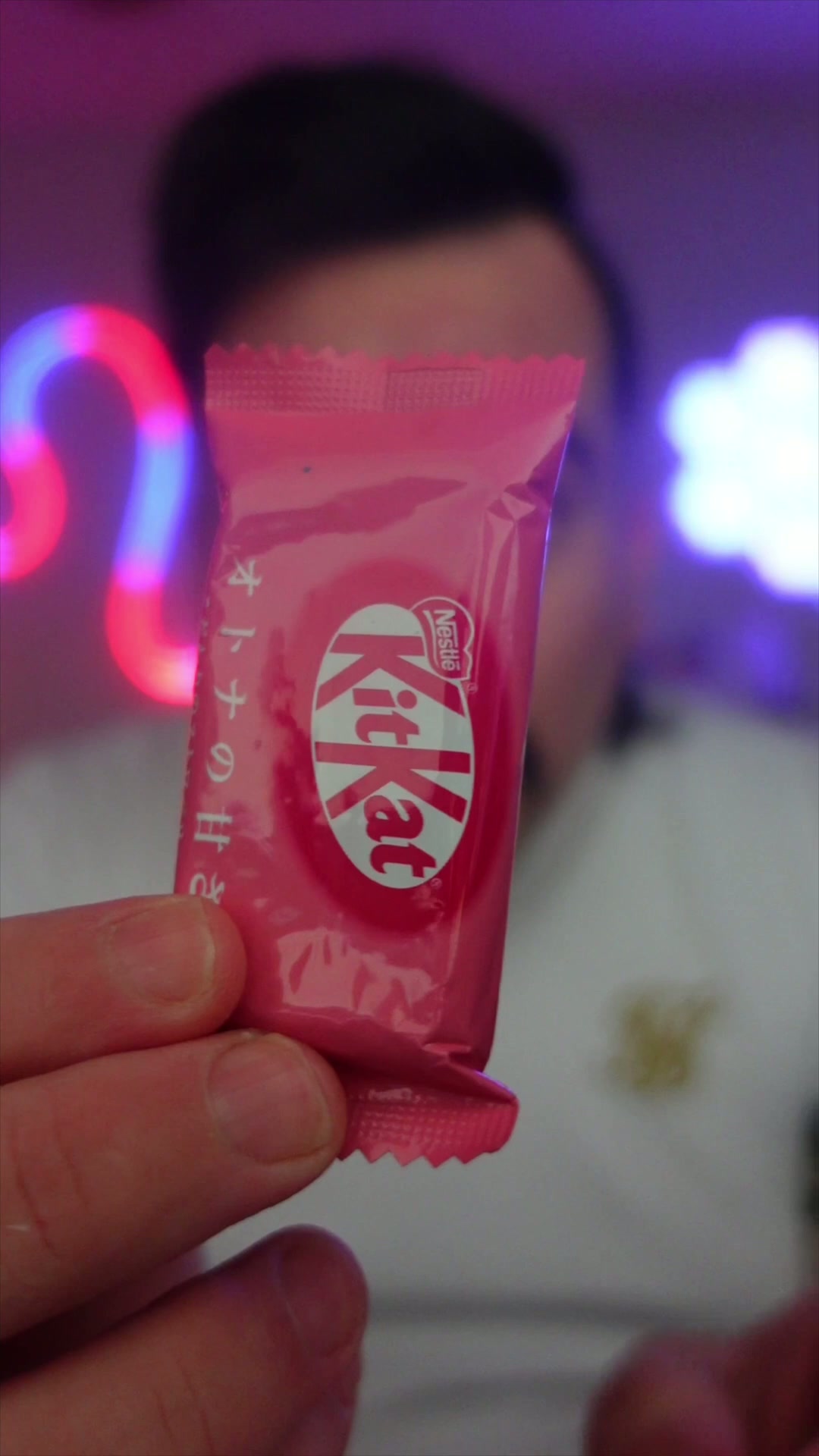 What does this Japanese Kit Kat taste like? 4: Pretty in pink #shorts