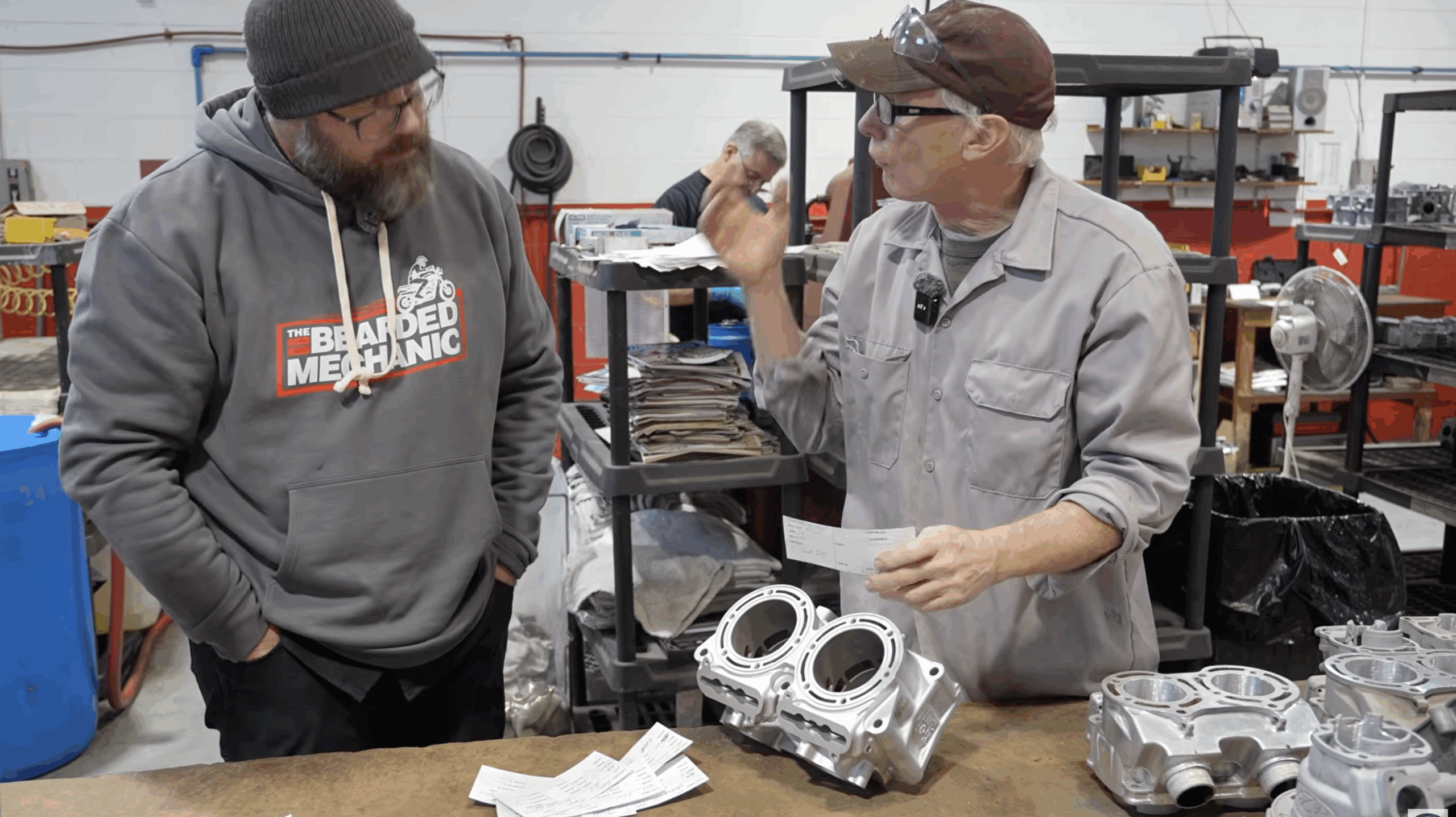 How nikasil plating is applied to cylinders