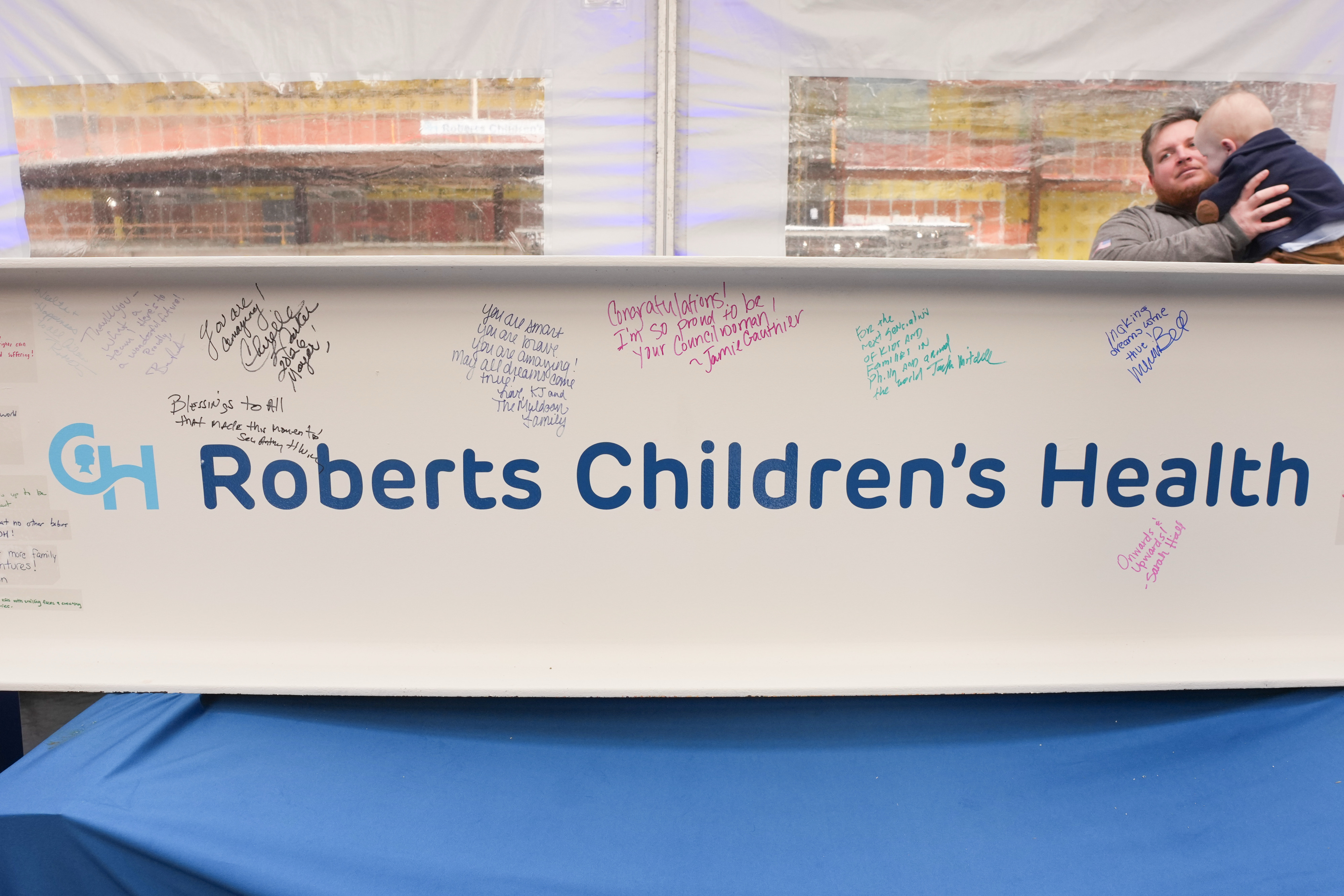 Baby KJ’s father returns to CHOP as a construction worker, building its ...