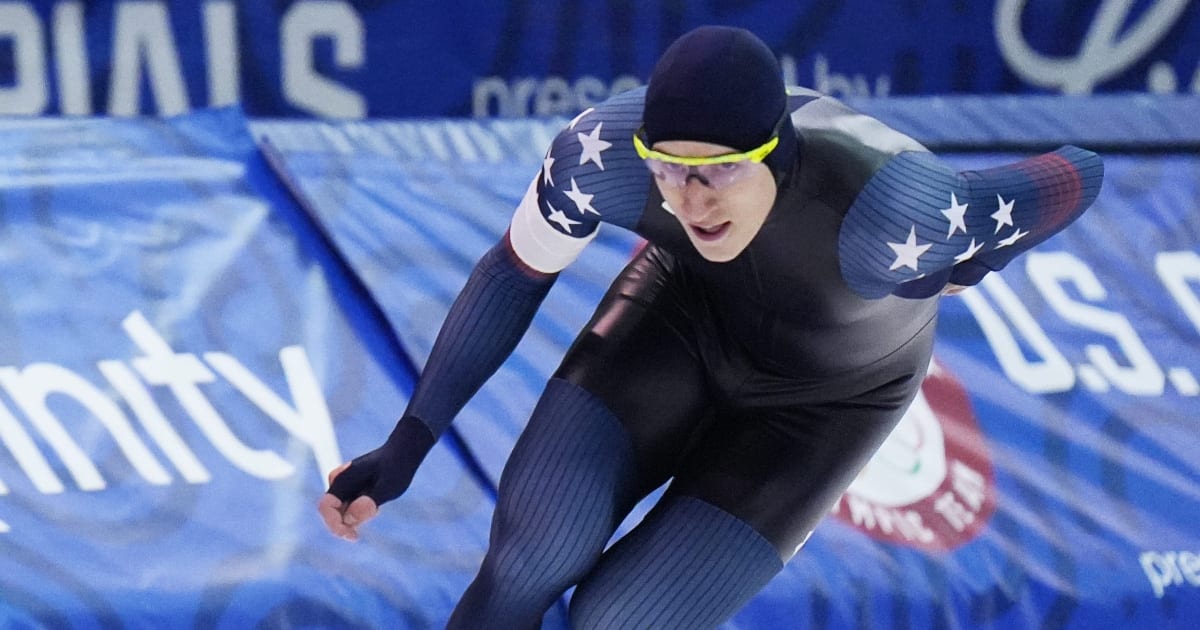 Jordan Stolz on being in his 'best shape' for 2026 Winter Olympics ...