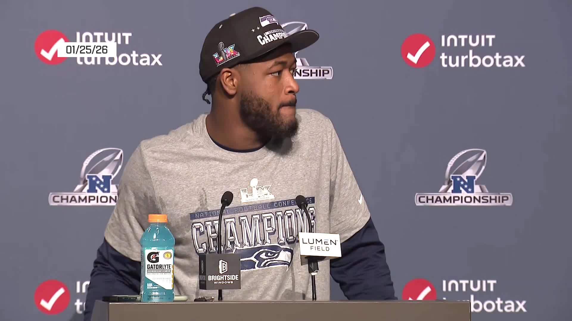 Ernest Jones IV shares initial thoughts on Seahawks going to Super Bowl LX
