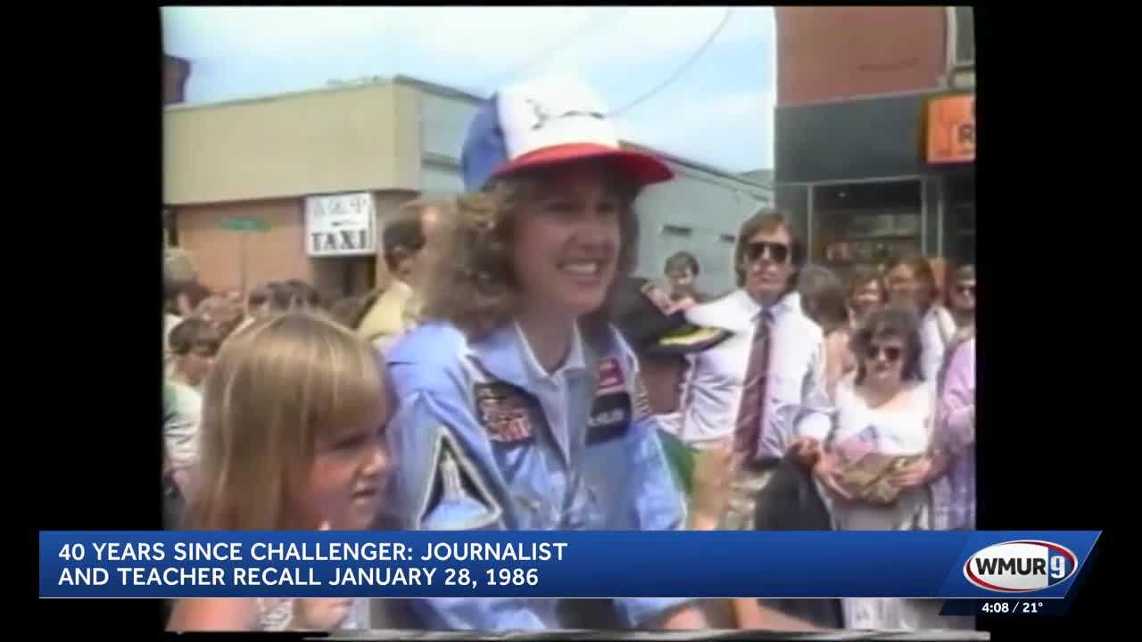 Journalist and teacher recall watching Challenger disaster, 40 years later