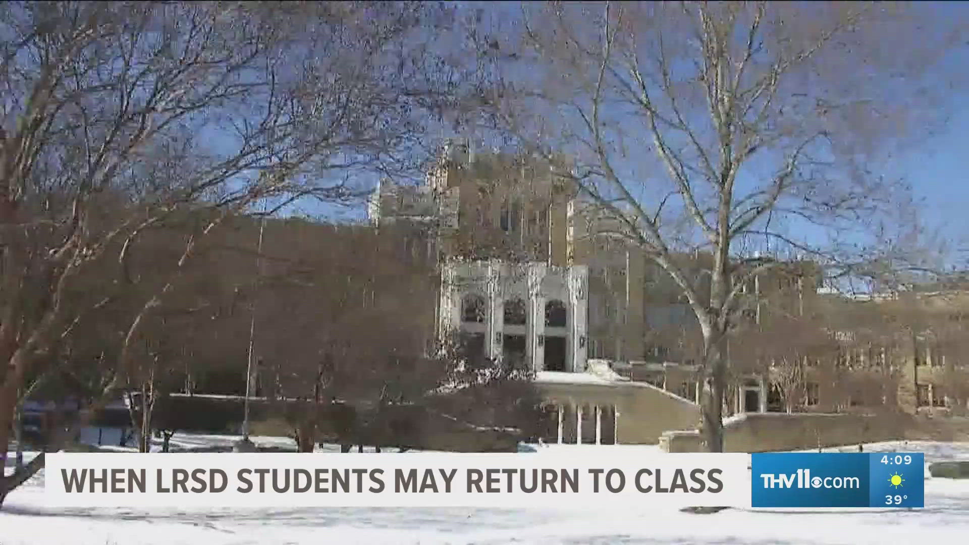 Here's when Little Rock School District students might return to class