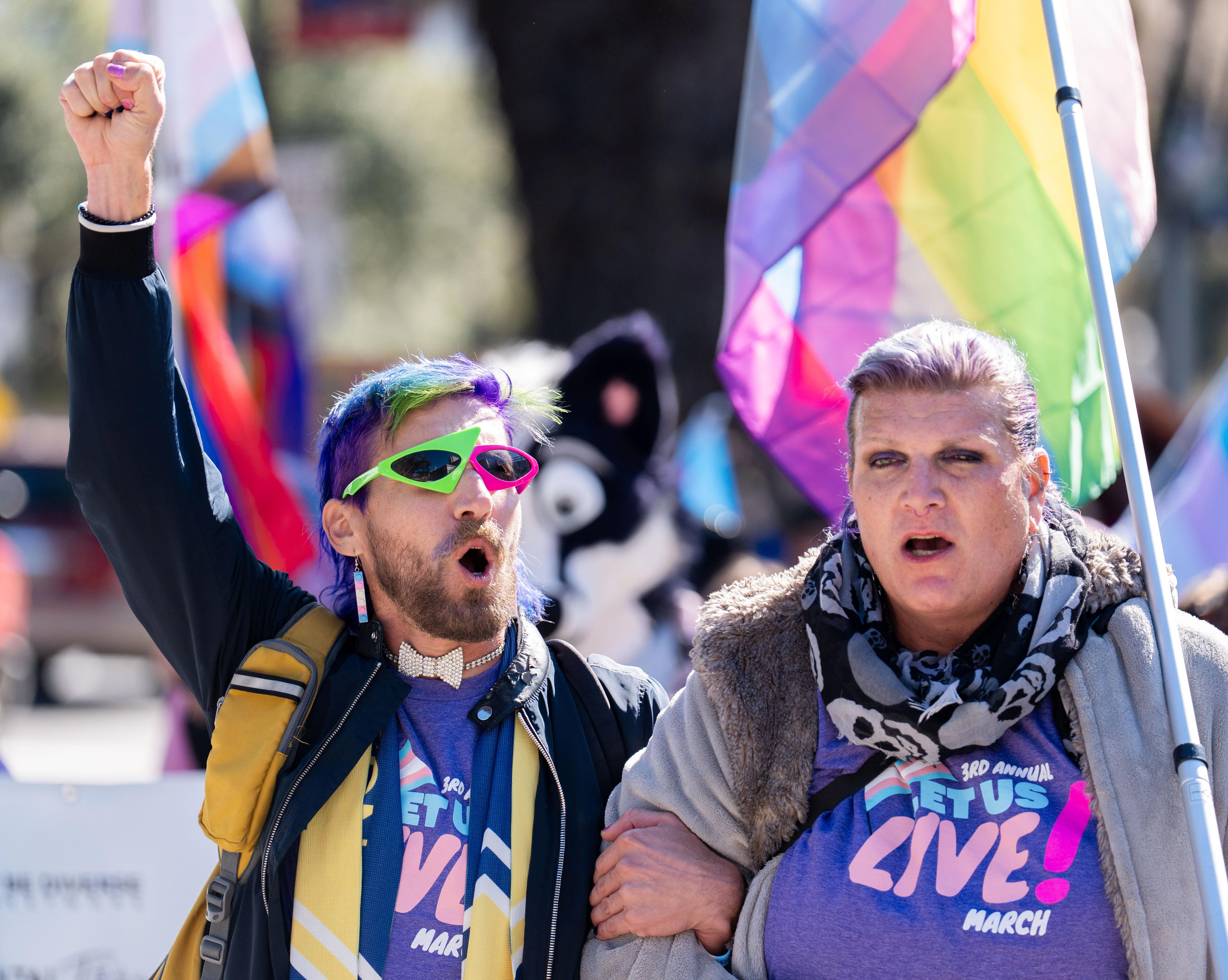 'Let us live' march, rally draws hundreds to Florida Capitol