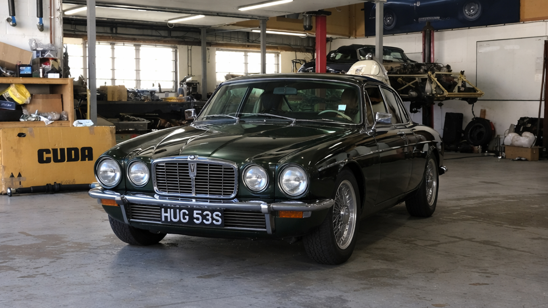 Classic Jaguar XJC gets modern performance boost