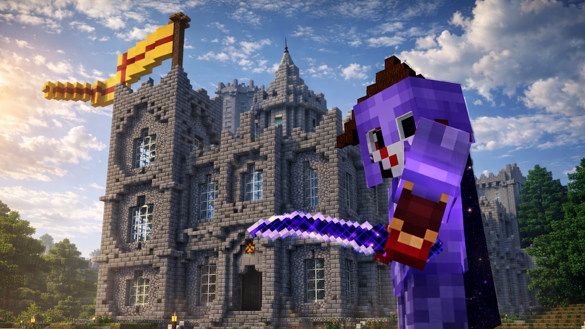 Earning leadership in a random Minecraft server