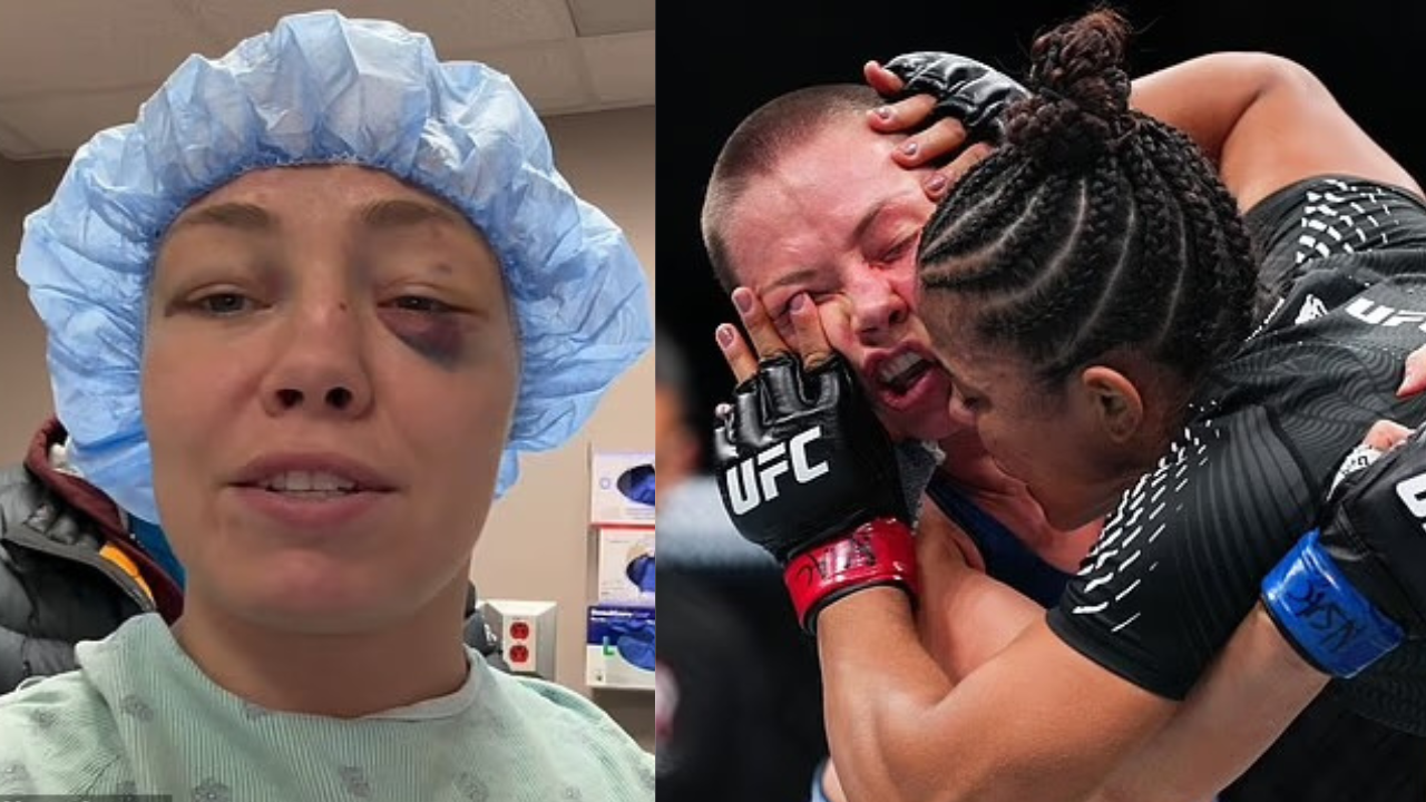 Rose Namajunas reveals brutal eye injury after UFC 324 loss that leaves ...