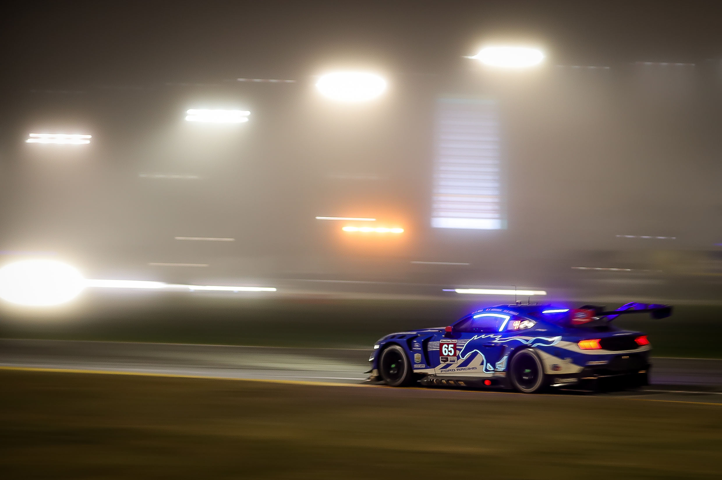 Gallery: A fog-filled 24 hours of Daytona