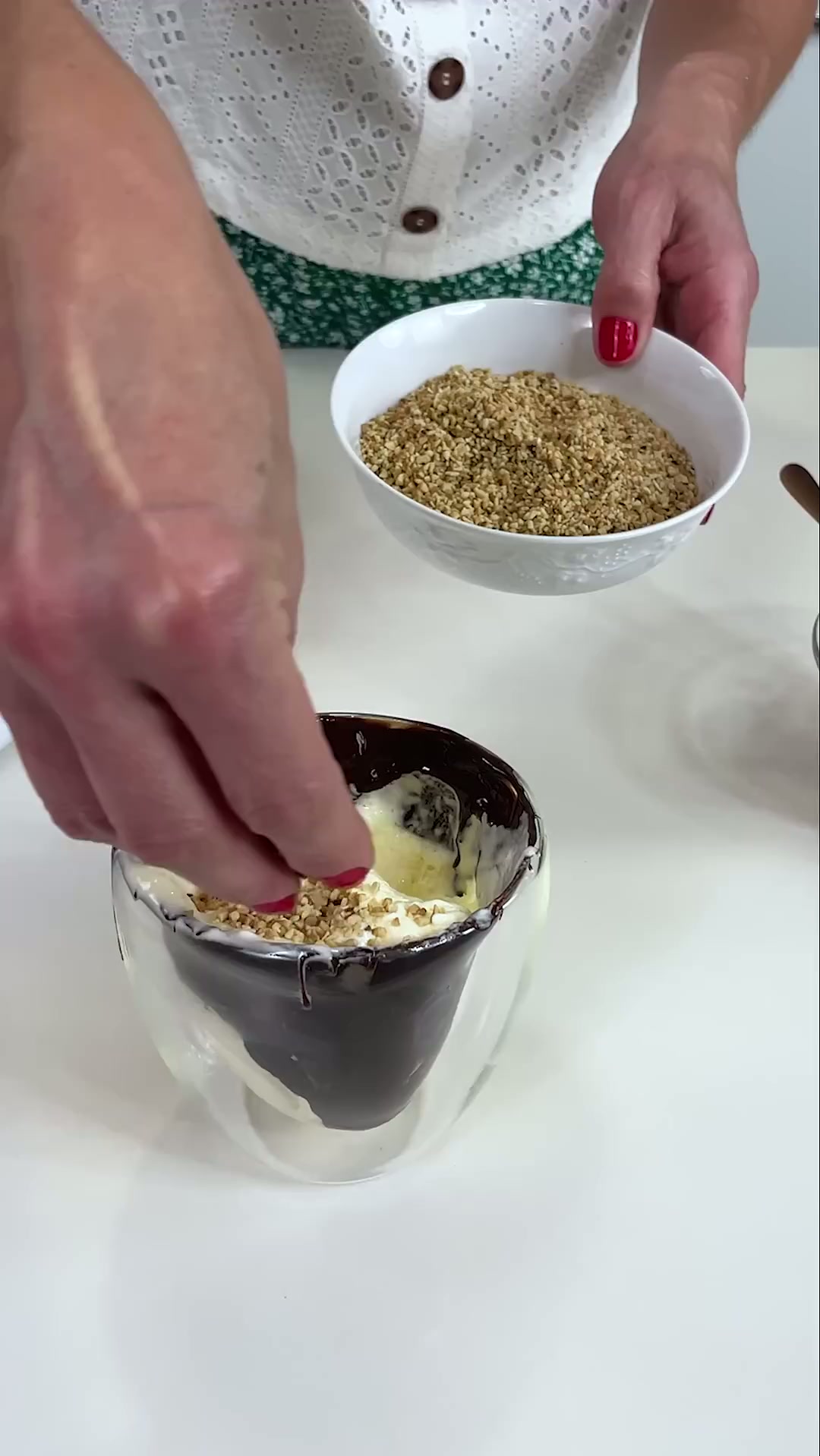 Aprendi quando morei na Itália e agora só quero assim! #café #sorvete