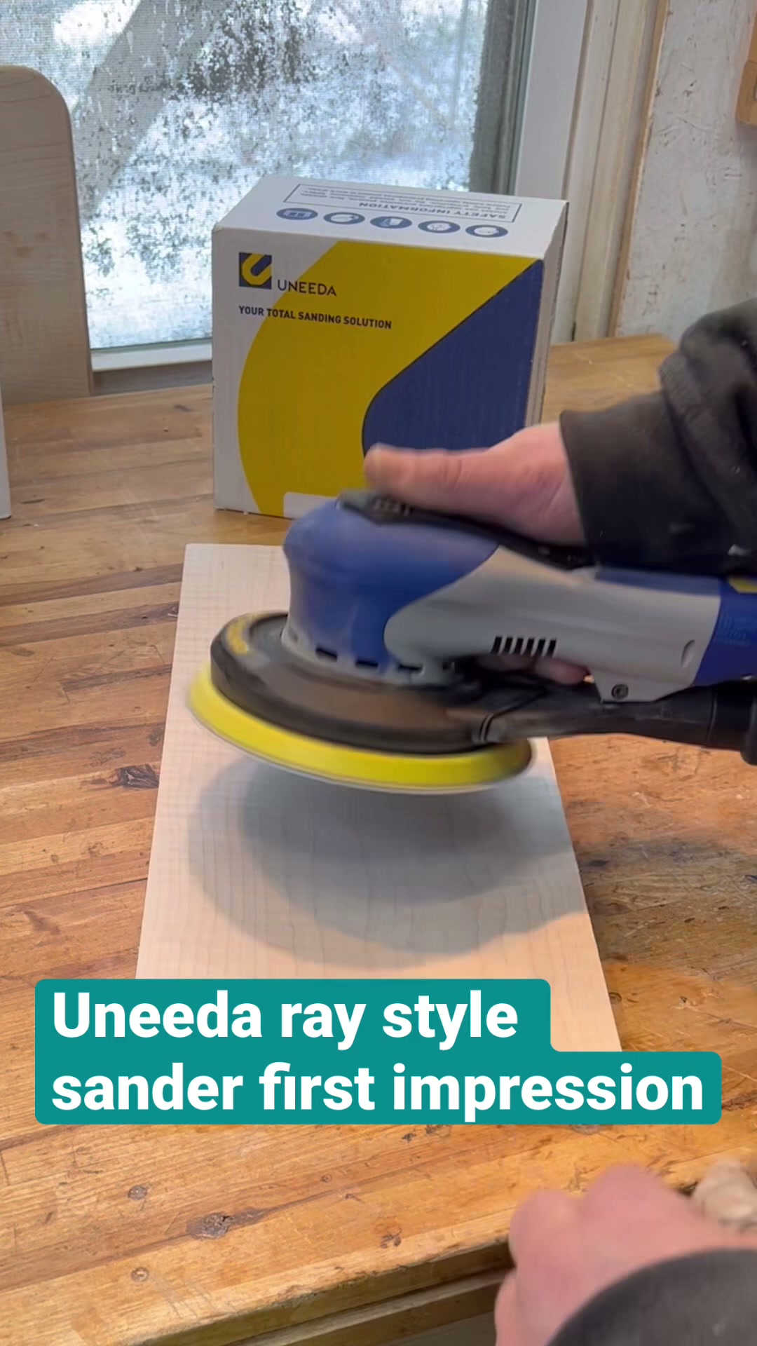 First impressions of the Uneeda ray sander #woodworkingtools #sanding # ...