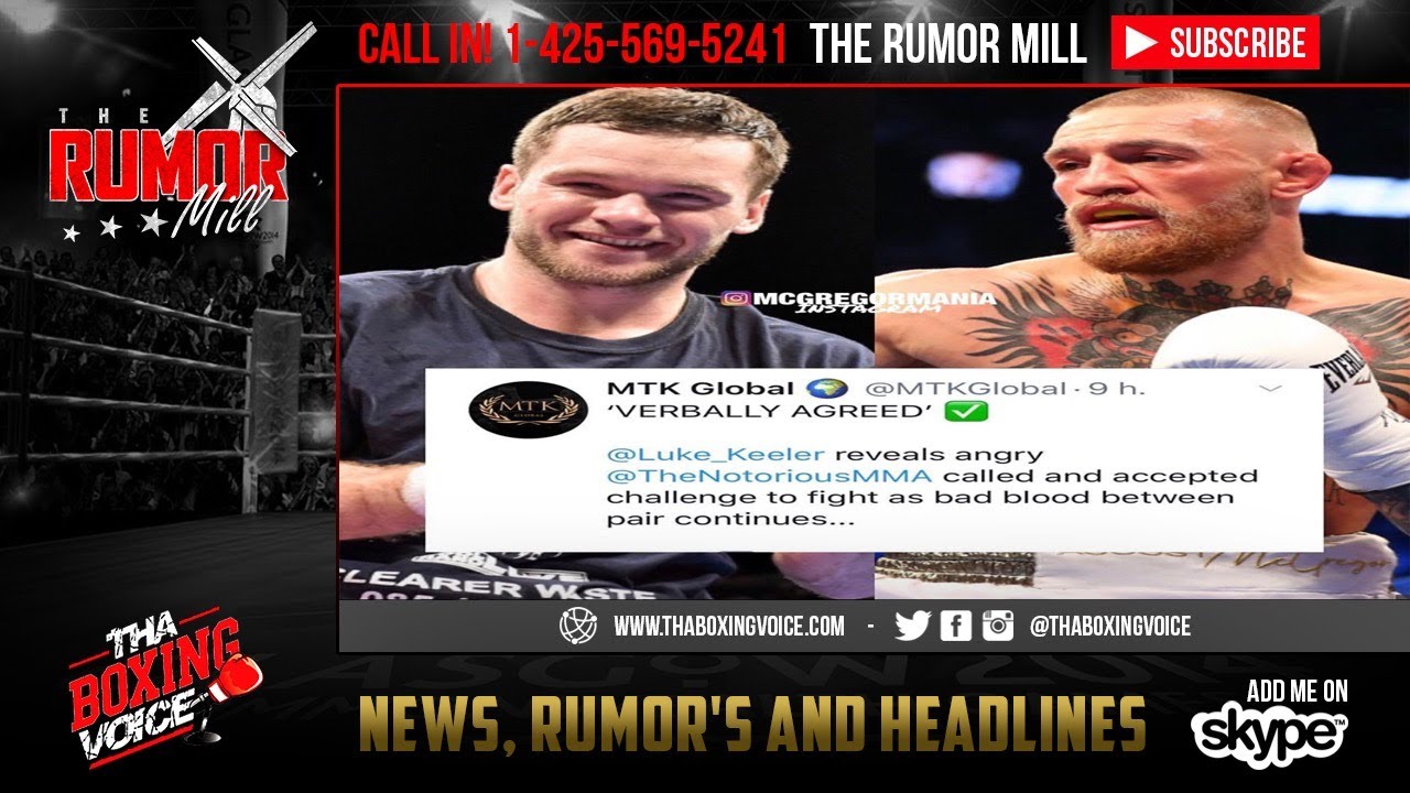 ☎️Conor Mcgregor Return to the Boxing Ring🤯Luke Keeler Beef? 🇮🇪 vs 🇮🇪