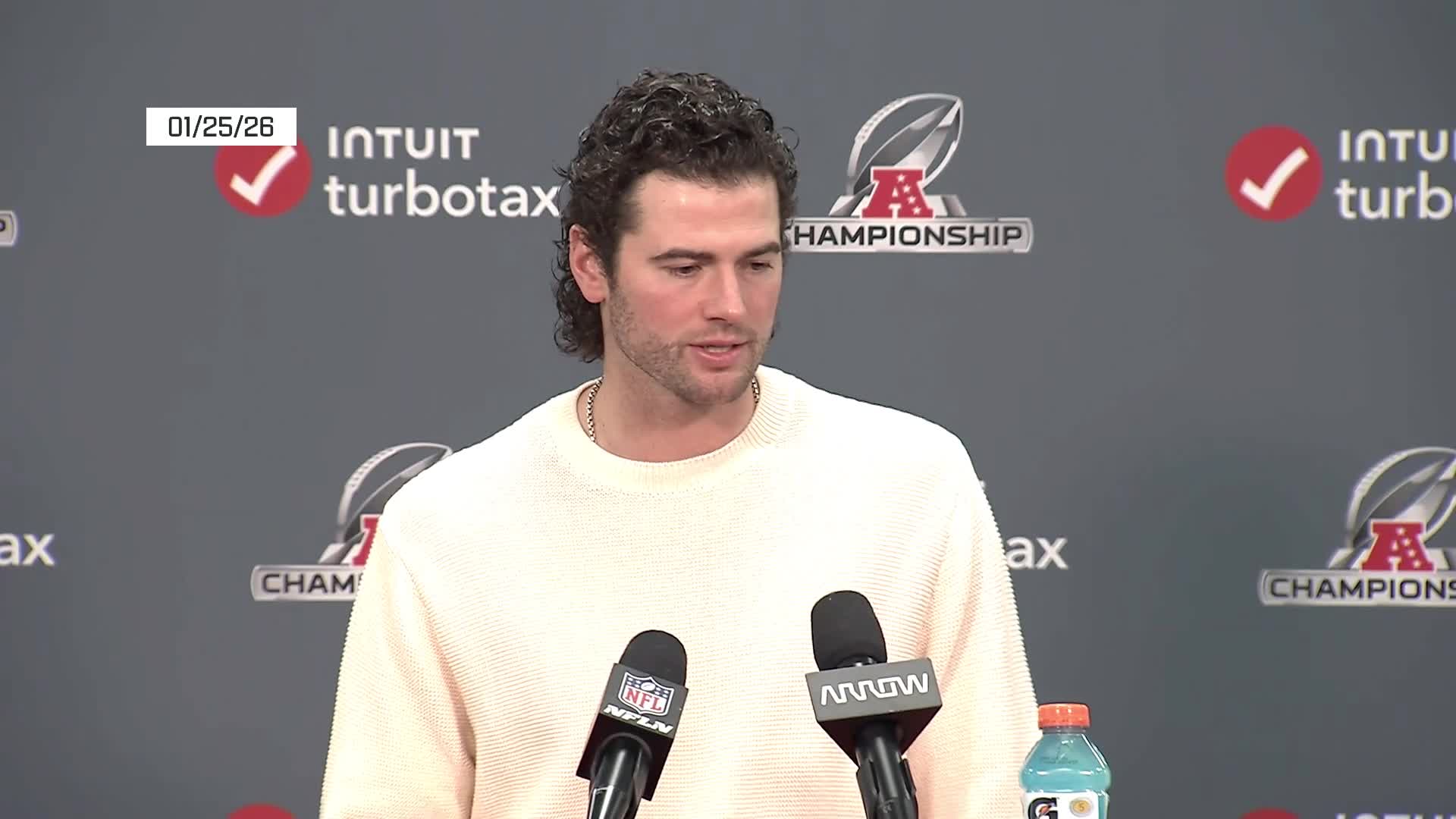 Jarrett Stidham details 'back and forth' struggle with snowy conditions ...