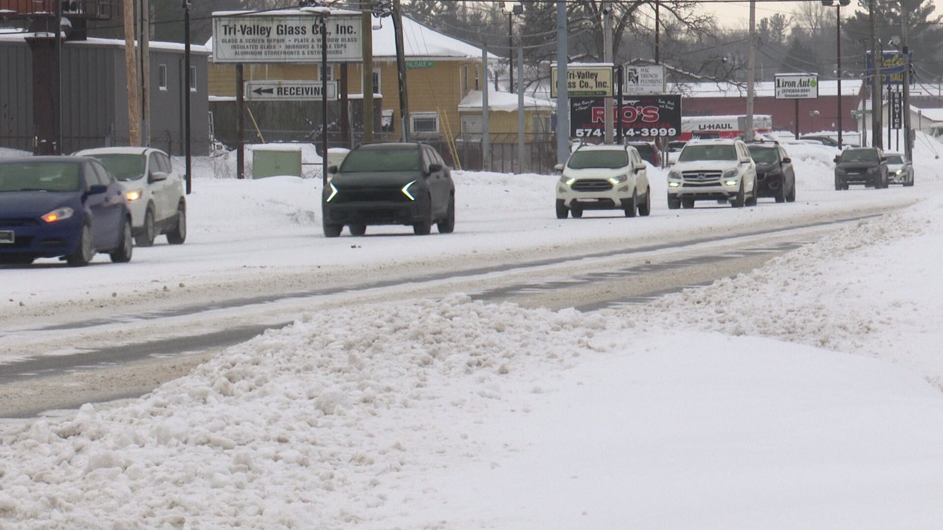 Winter road conditions require extra caution across Michiana