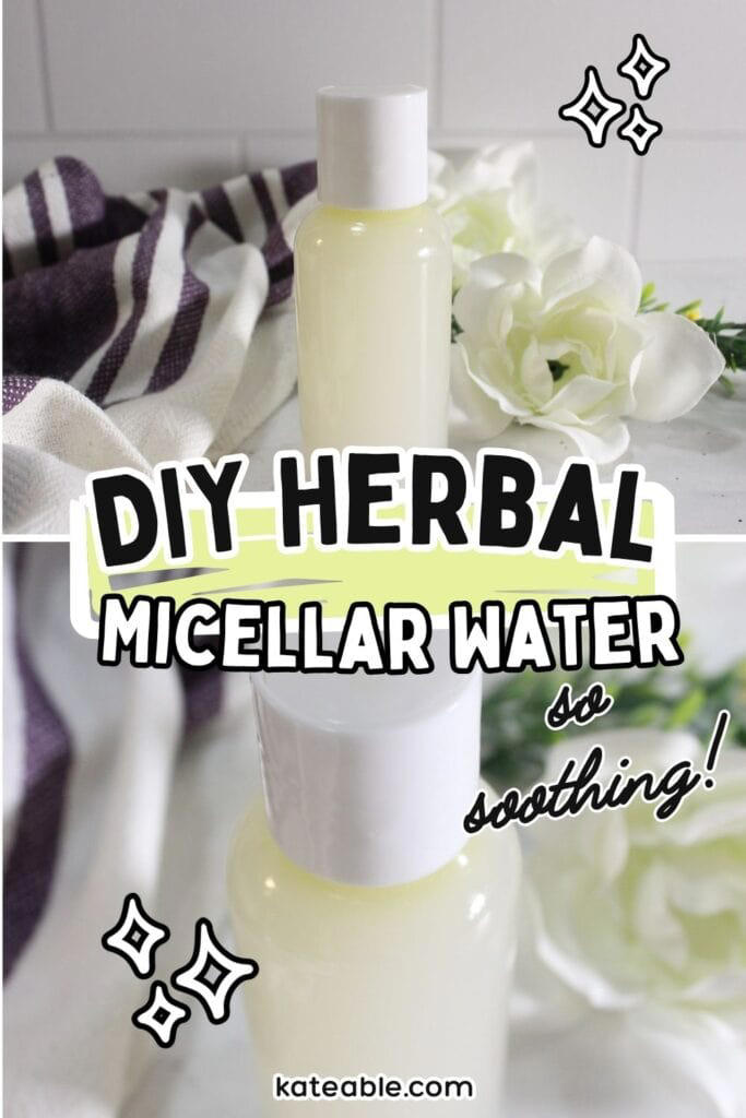 DIY micellar water