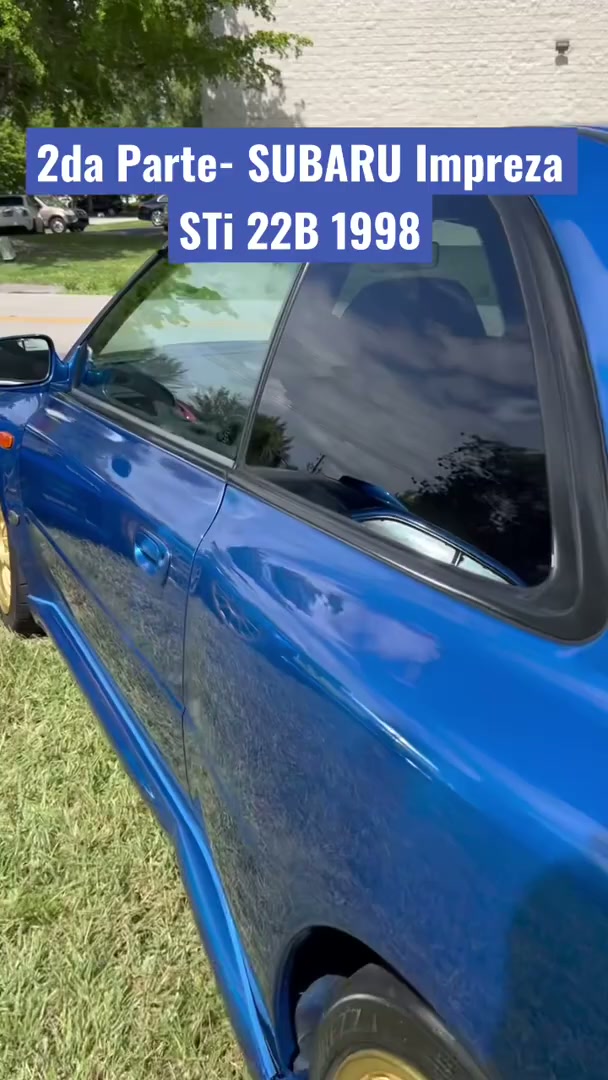 Subaru Impreza STI 22B 1998 #shorts