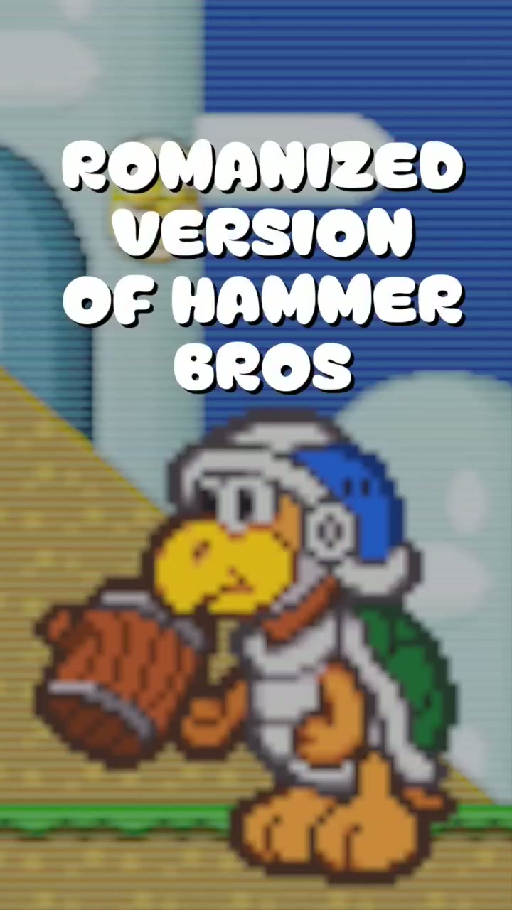 Hammer Bros. name around the world #shorts #mario