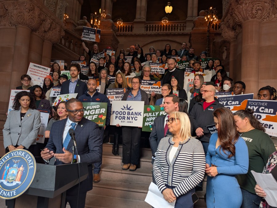 Advocates ask New York to pony up for food aid after federal cuts