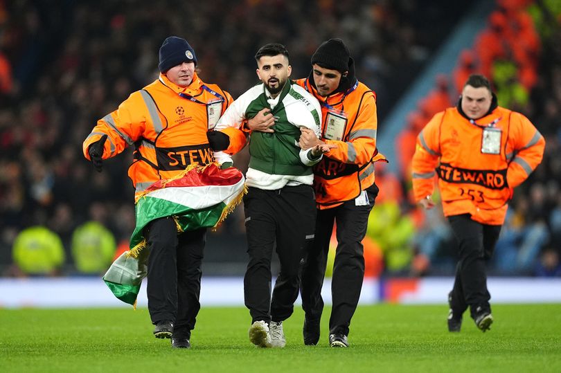 Seven arrests at Man City game as missiles thrown and protestors storm ...