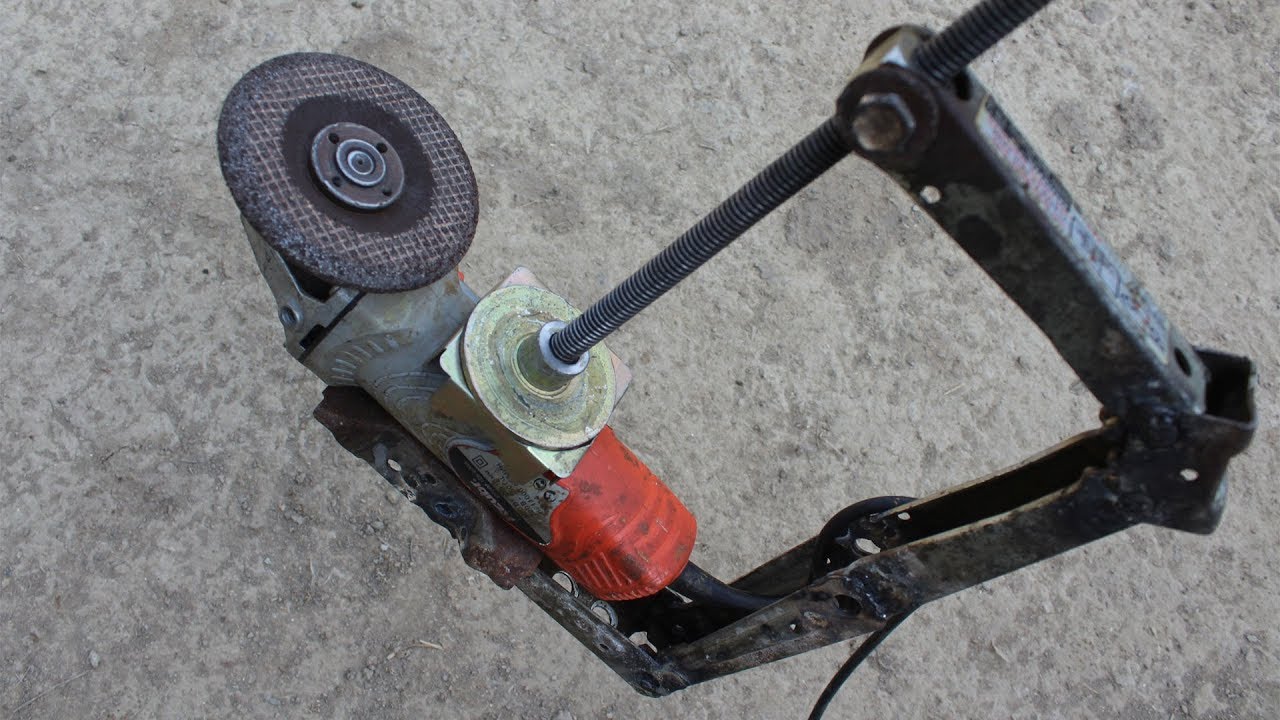 How to make a clamp from car jack! Wow genius DIY ideas
