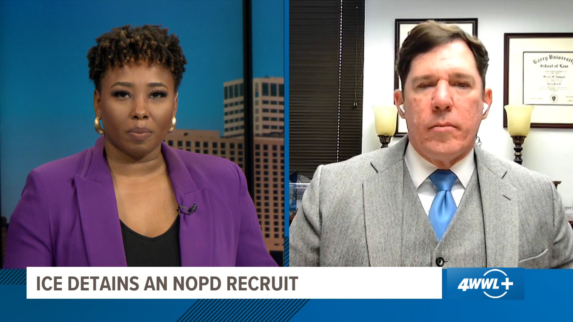 Immigration attorney reacts to news ICE has detained an NOPD recruit