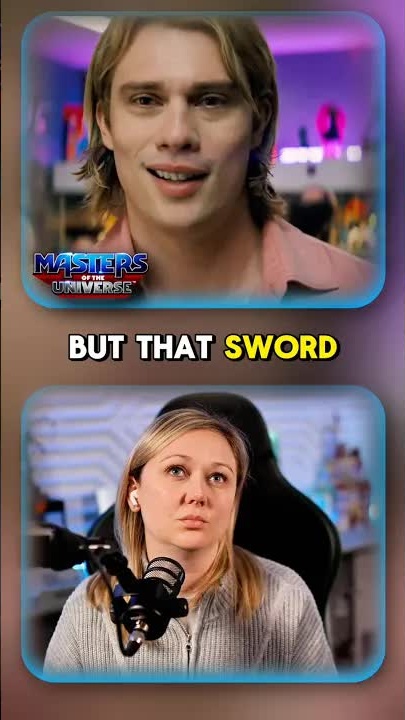 The swords mine! 😱 Masters of the universe trailer reaction!