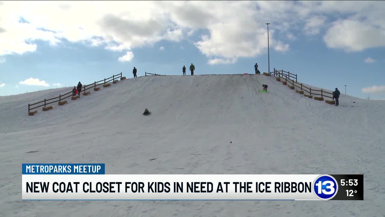 New coat closet for kids in need at Glass City Metropark