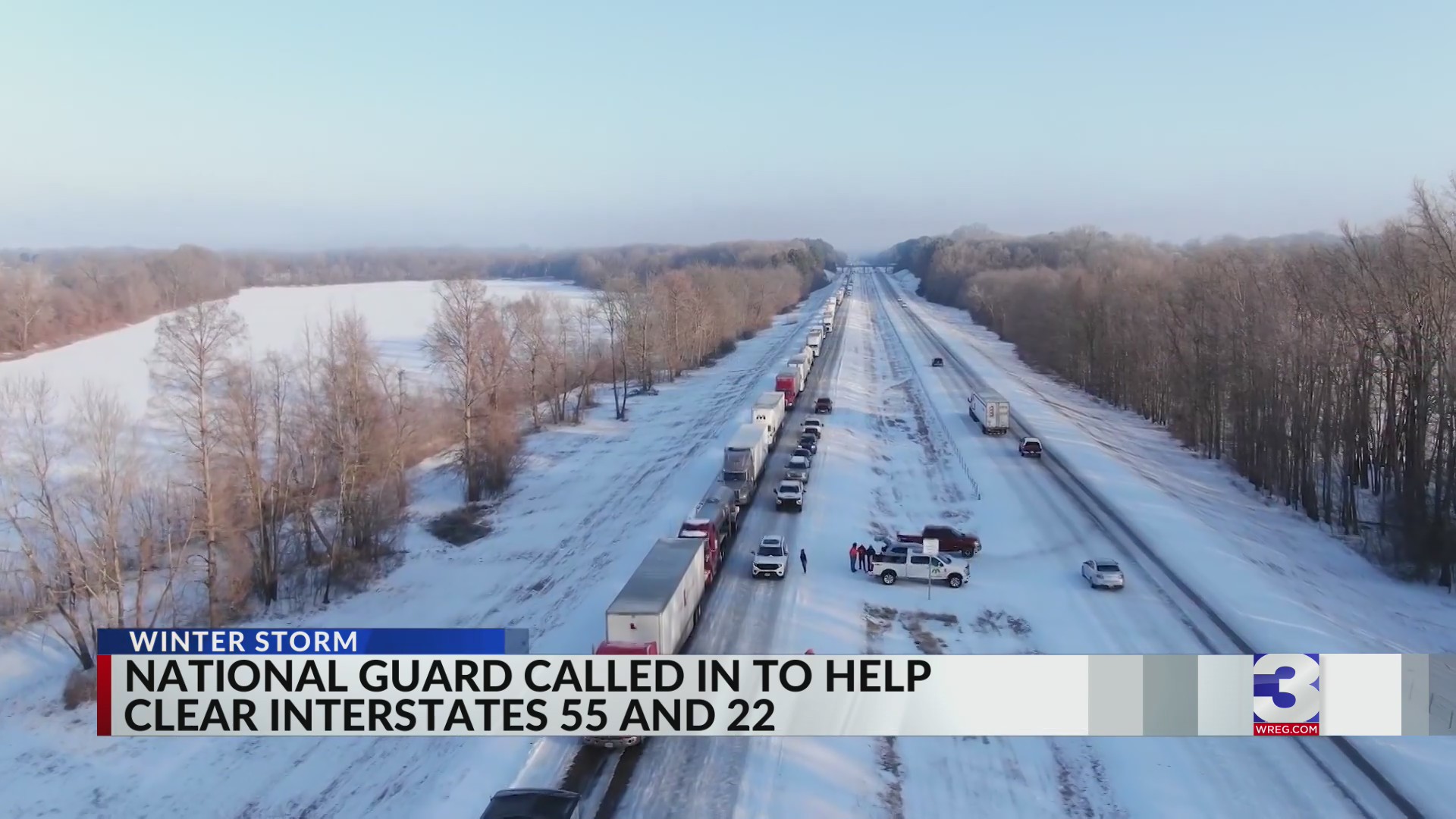 MS drivers describe conditions on I-55: 'Bad, bad, bad'