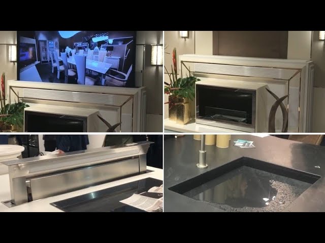 Cool pop-up & sliding furniture and accessories with futuristic appeal