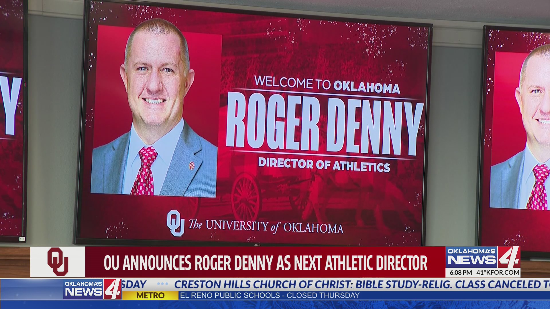 OU announces Roger Denny as next athletic director