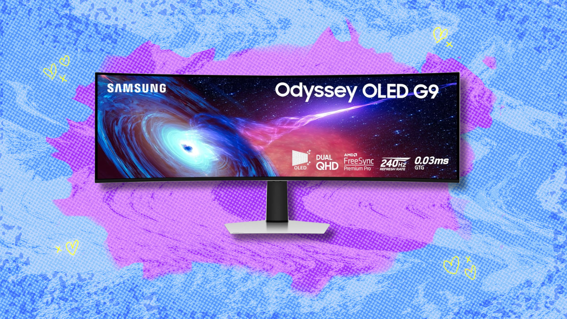 The Samsung 49-inch Odyssey G93SC series gaming monitor is $899.99 at ...