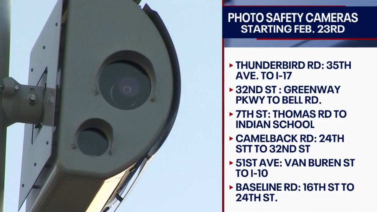17 photo-safety cameras coming to Phoenix