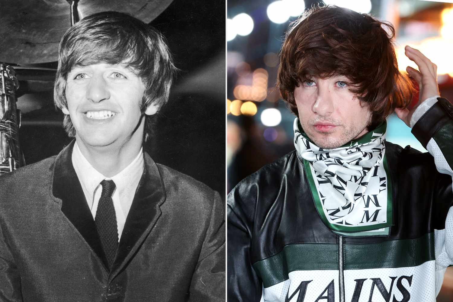 Barry Keoghan is already rocking long Ringo Starr locks: See the ...