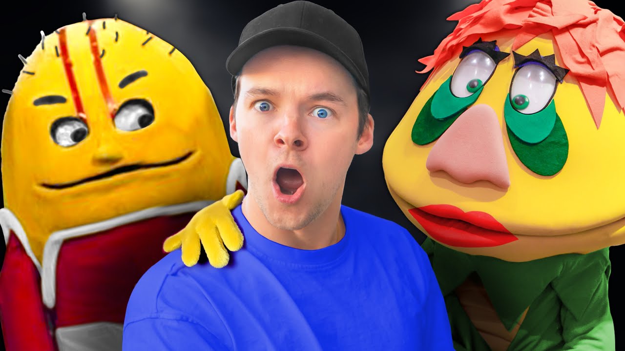 Old people cartoons are creepy